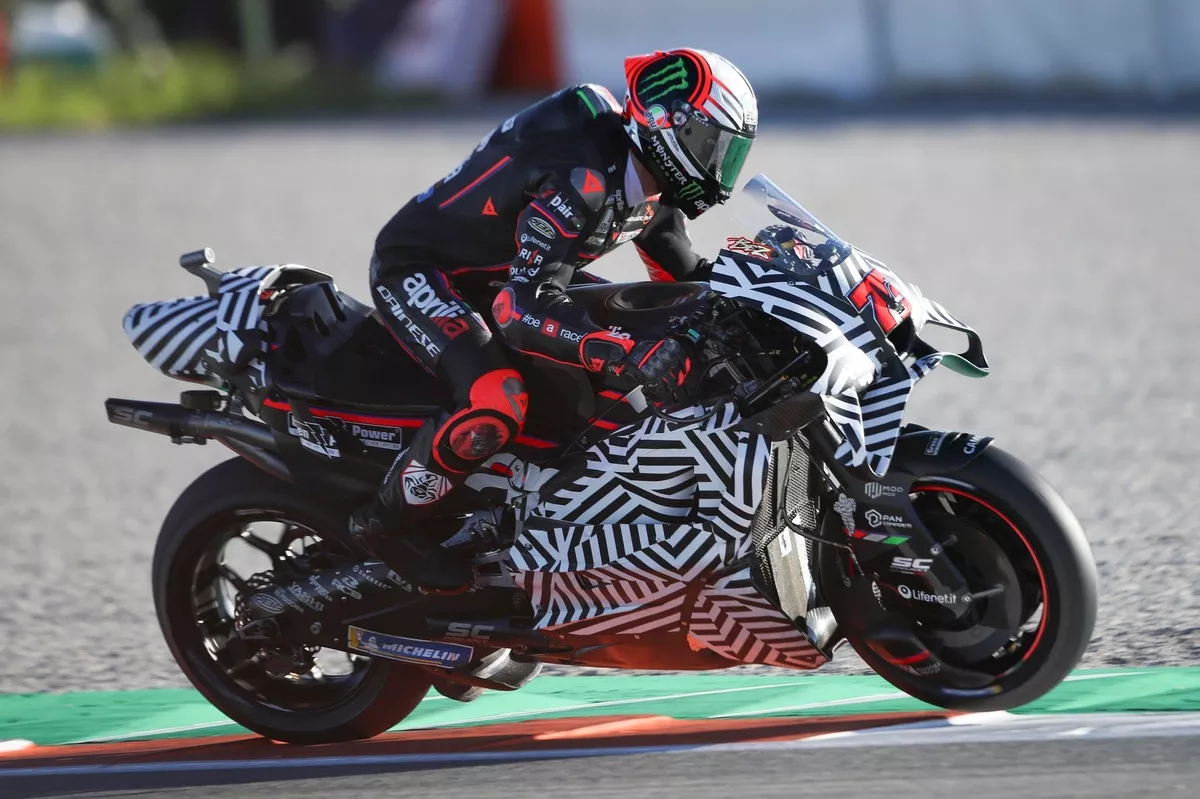 Bezzecchi destaca el trabajo "atómico" de Aprilia en el test de ...