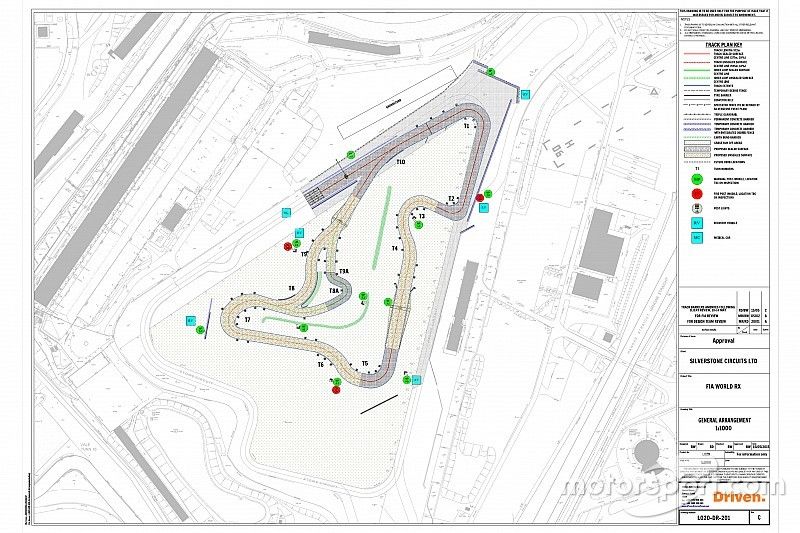Silverstone reveals 2018 World Rallycross track layout