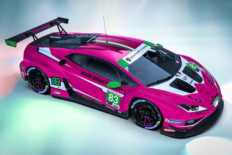 IMSA | Lamborghini: ecco la livrea 2024 di Iron Lynx e Iron Dames