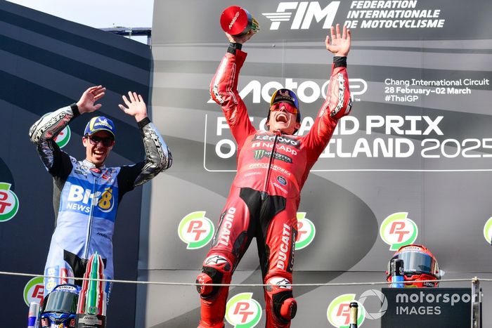 Marc Marquez's father has emotional response to Thai MotoGP win