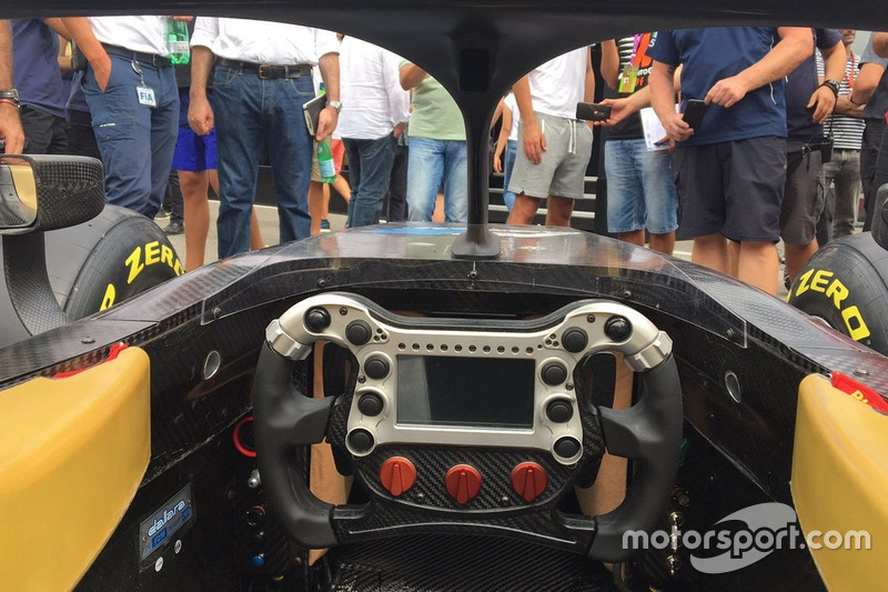 2018 FIA Formula 2 car, cockpit view at Monza