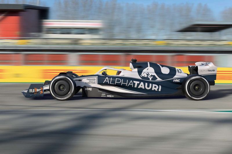 AlphaTauri showcases new livery in AT03 video reveal