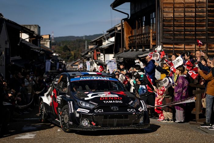 WRC Rally Japan: Sebastien Ogier beats Elfyn Evans to take title fight ...
