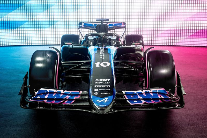 Alpine lance son A524 pour la saison 2024 de F1