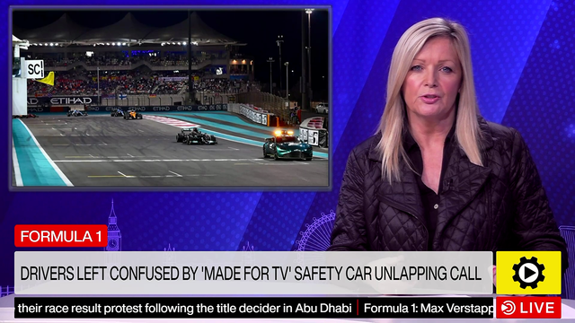 Formula 1: Drivers left confused by “made for TV” safety car unlapping ...