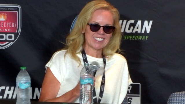 Heather Gibbs on son Ty: 'There's so much to learn' - NASCAR Cup Videos
