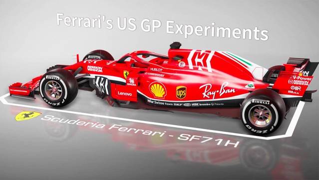 Ferrari's aero experiments in US Grand Prix practice - Formula 1 Videos