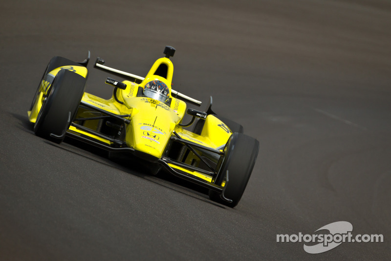 Sarah Fisher Hartman Racing Indy 500 practice day 1 report