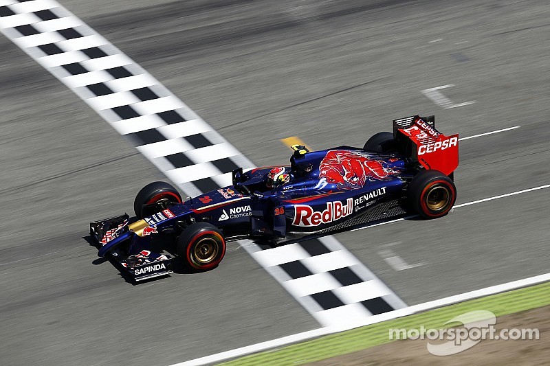 Toro Rosso's Daniil Kvyat will start the German GP from 8th position