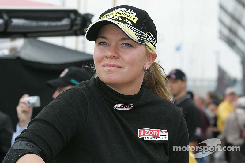 Sarah Fisher's gonna race a midget? How cute!