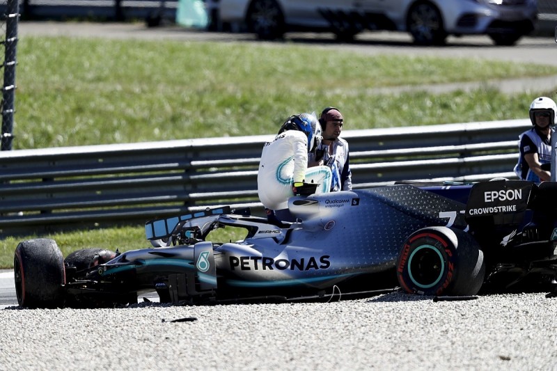 Bottas prefers punishing tracks despite 25G F1 Austrian GP crash