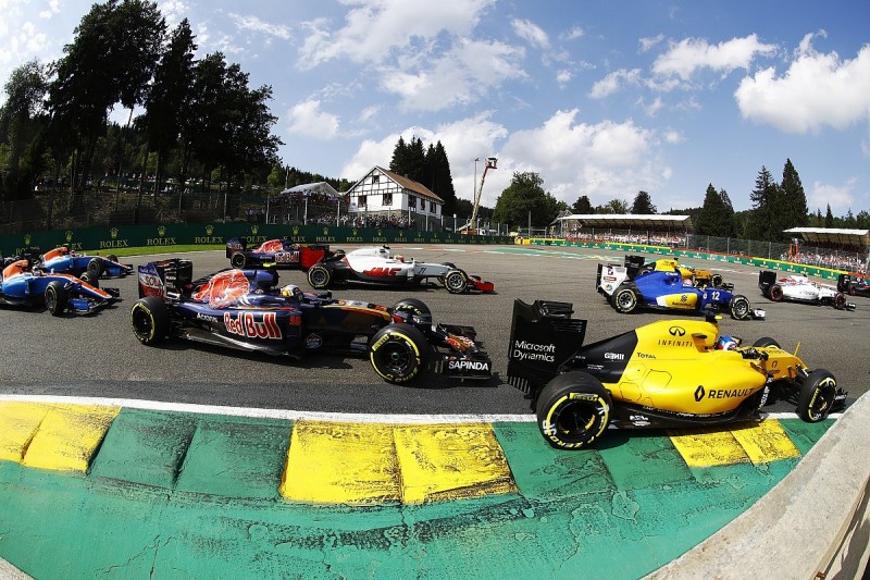 Who is sweating on an F1 2017 drive?