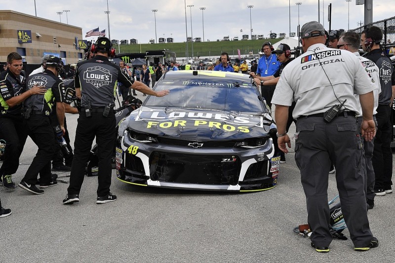 NASCAR getting frustrated at teams' technical inspection failures