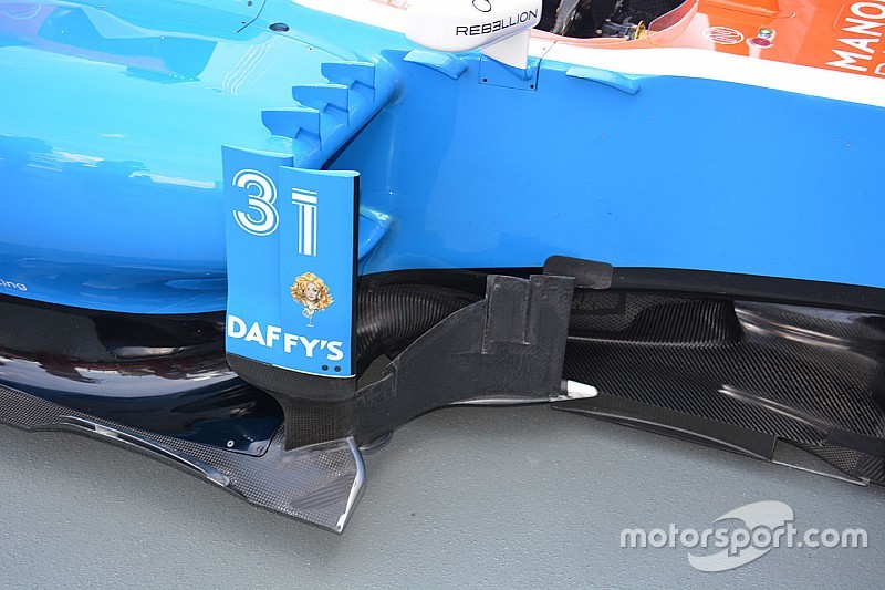 Manor: più soffiaggi nei bargeboard e nuova bandella dell'ala davanti