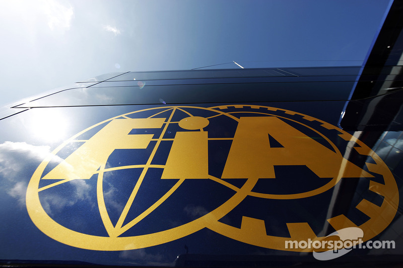 FIA logo at British GP