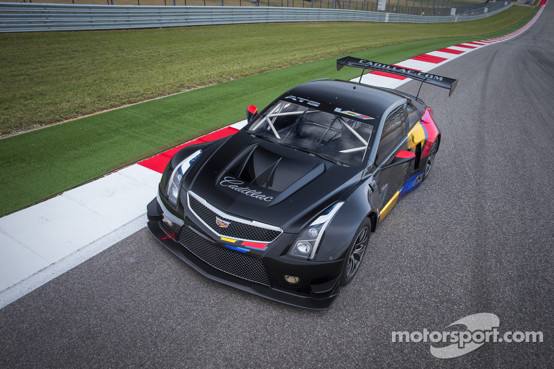 The new Cadillac ATS-V R GT3 Spec Race Car at Cadillac GT3 ATS-VR Reveal