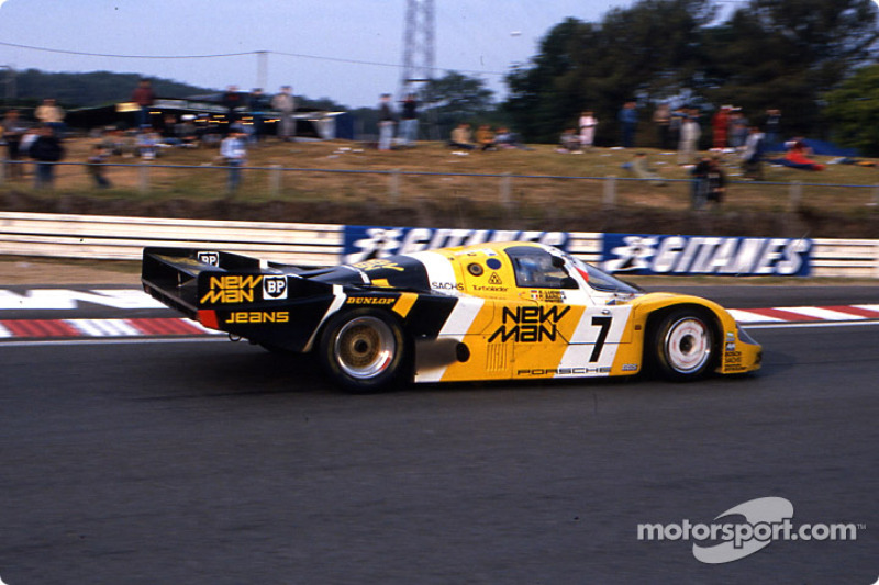 #7 Joest Racing Porsche 956: Klaus Ludwig, Paolo Barilla, John Winter ...