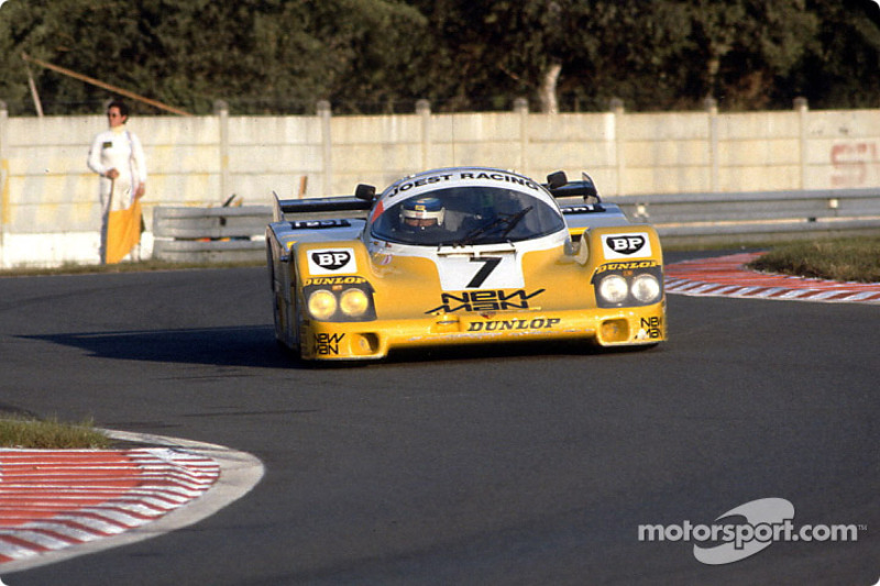 #7 Joest Racing Porsche 956: Klaus Ludwig, Paolo Barilla, John Winter ...
